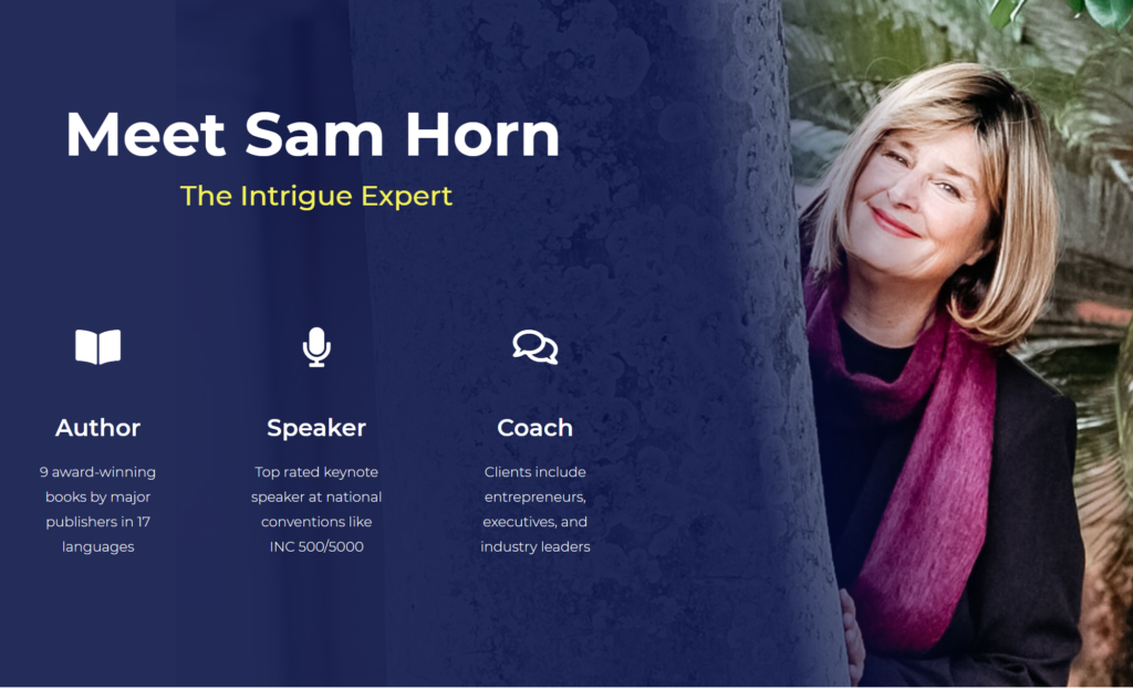 About Sam - Sam Horn